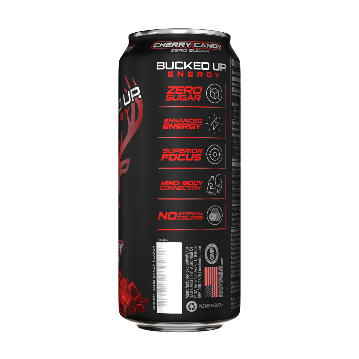 Bucked Up Energy (1 Case / 12 Cans) - Bucked Up